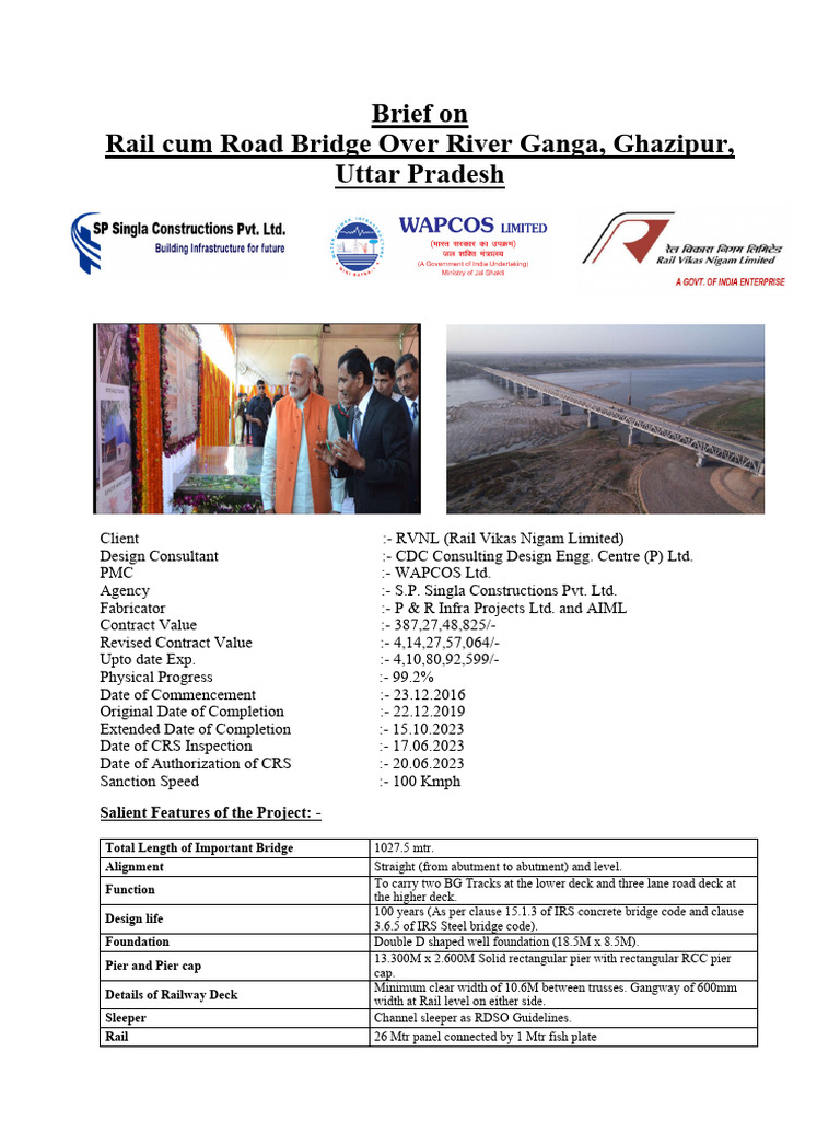 Important Bridge Brief 14.09.2023 | PDF | Bridge | Crane (Machine)