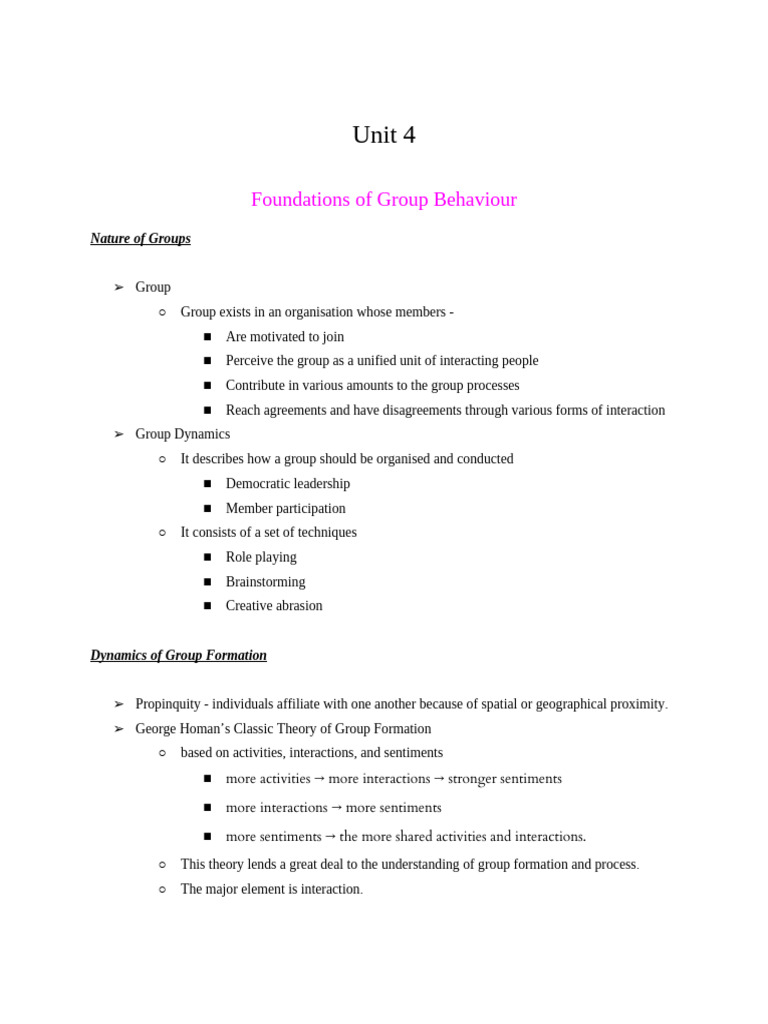 Unit 4 | PDF | Decision Making | Creativity
