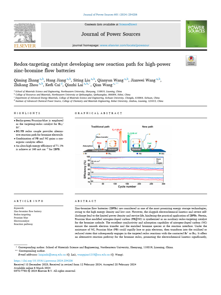 Redox Targeting Catalyst Developing New Reaction Path For - 2024 ...