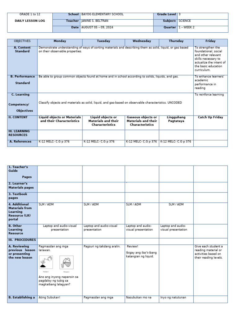 Science q1 w2 | PDF