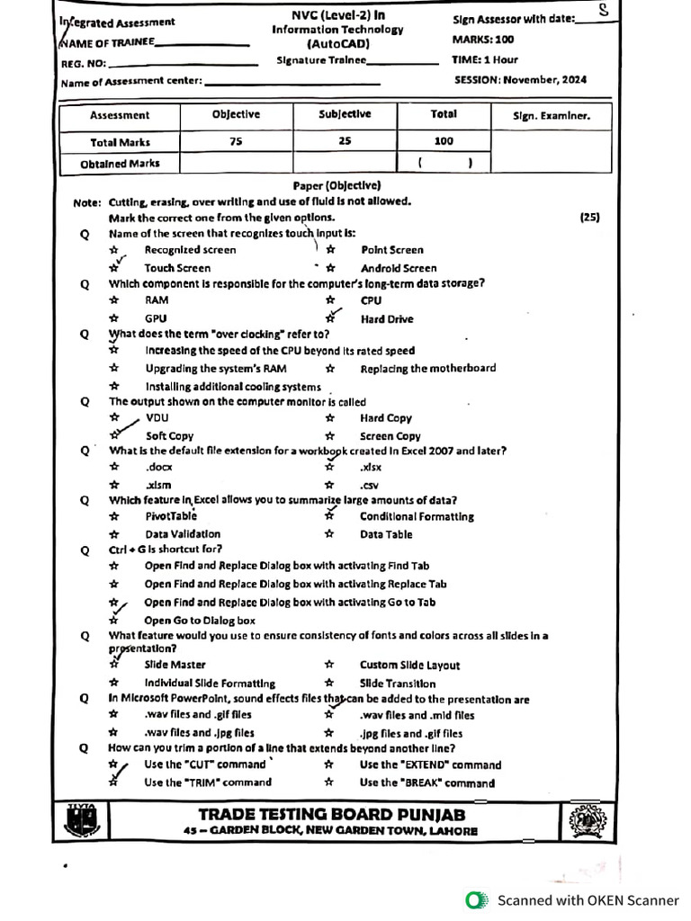 AutoCad Final Paper | PDF