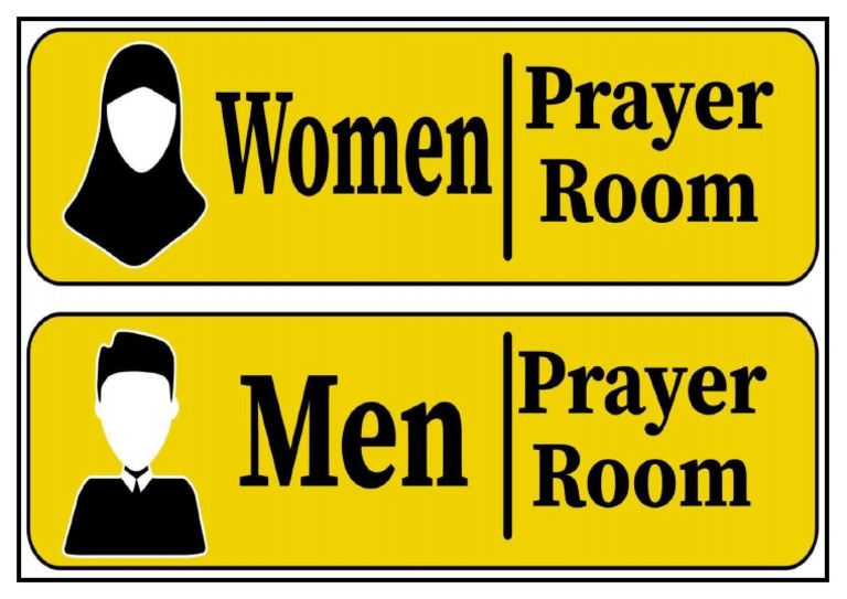A3 - Male and Female Prayer Area | PDF