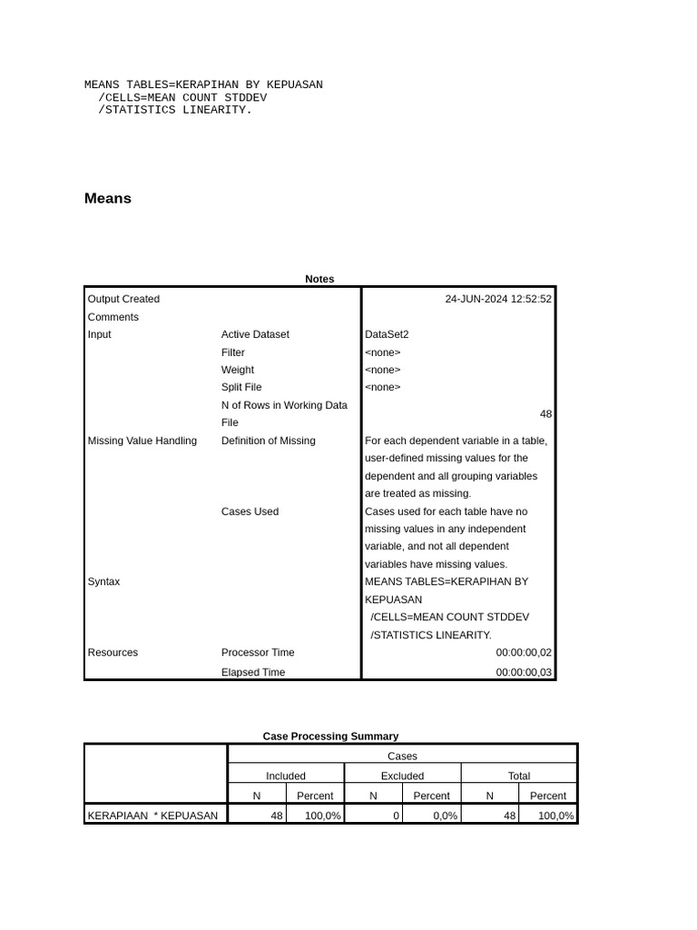 ARALL | PDF | Coefficient Of Determination | Linearity