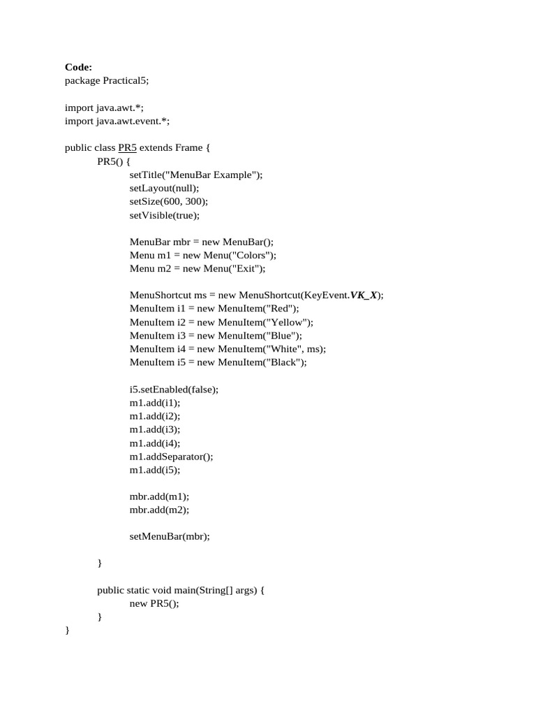 Ajp PR 5 | PDF | Software | Computer Programming Ajp PR 5 | PDF | Software | Computer Programming