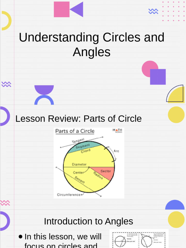 Math 10 - Central and Inscribed Angles | PDF