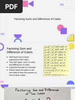 Factoring Notes | PDF