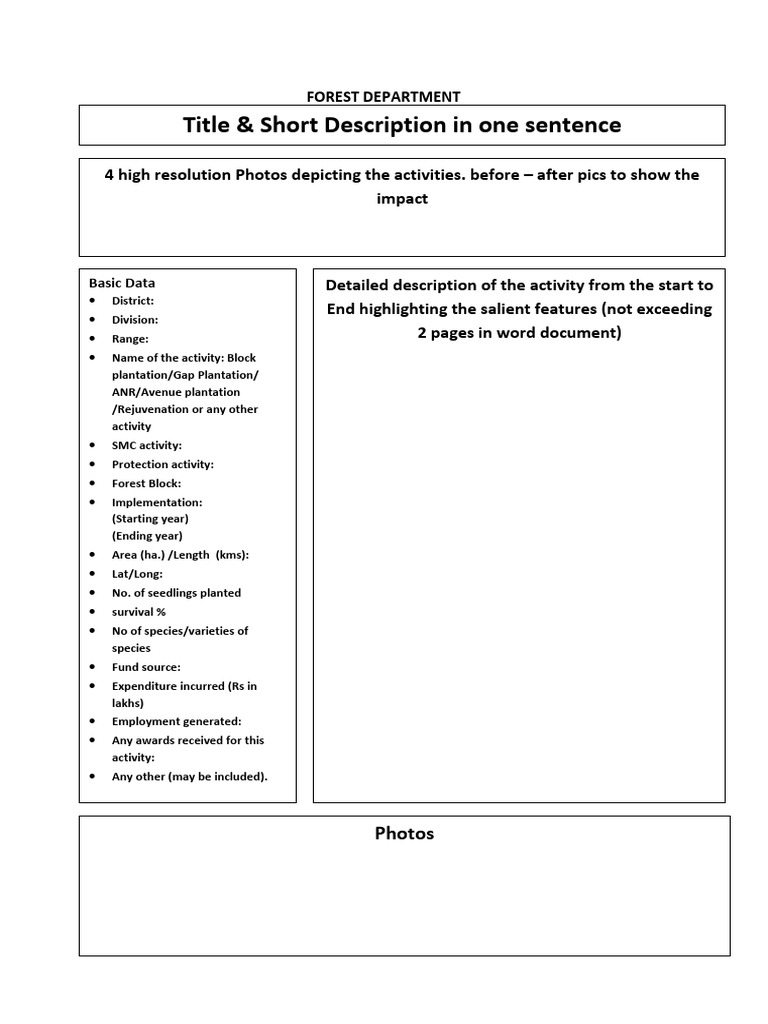 Success Stories Format | PDF