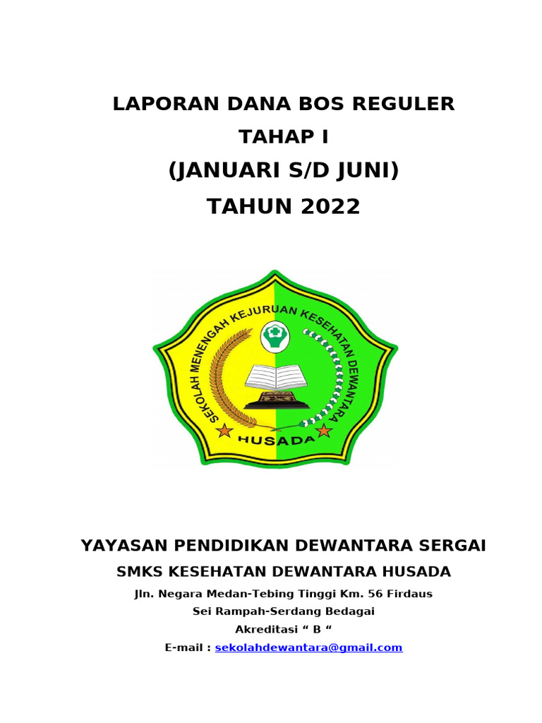 Cover Bos Tahun 2022 | PDF