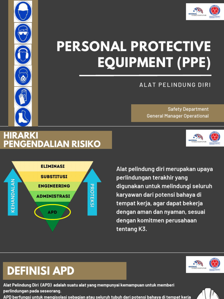 Contoh dan Fungsi Alat Pelindung Diri | PDF