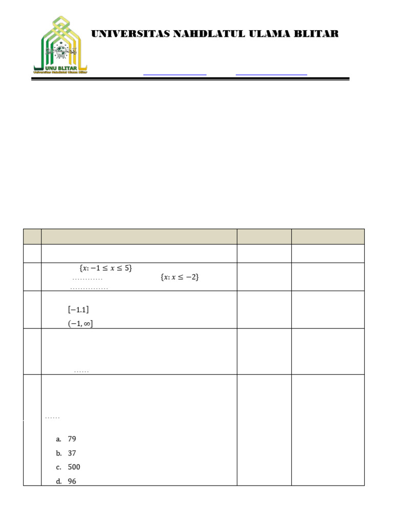 Soal Uts Kondas 2024 | PDF