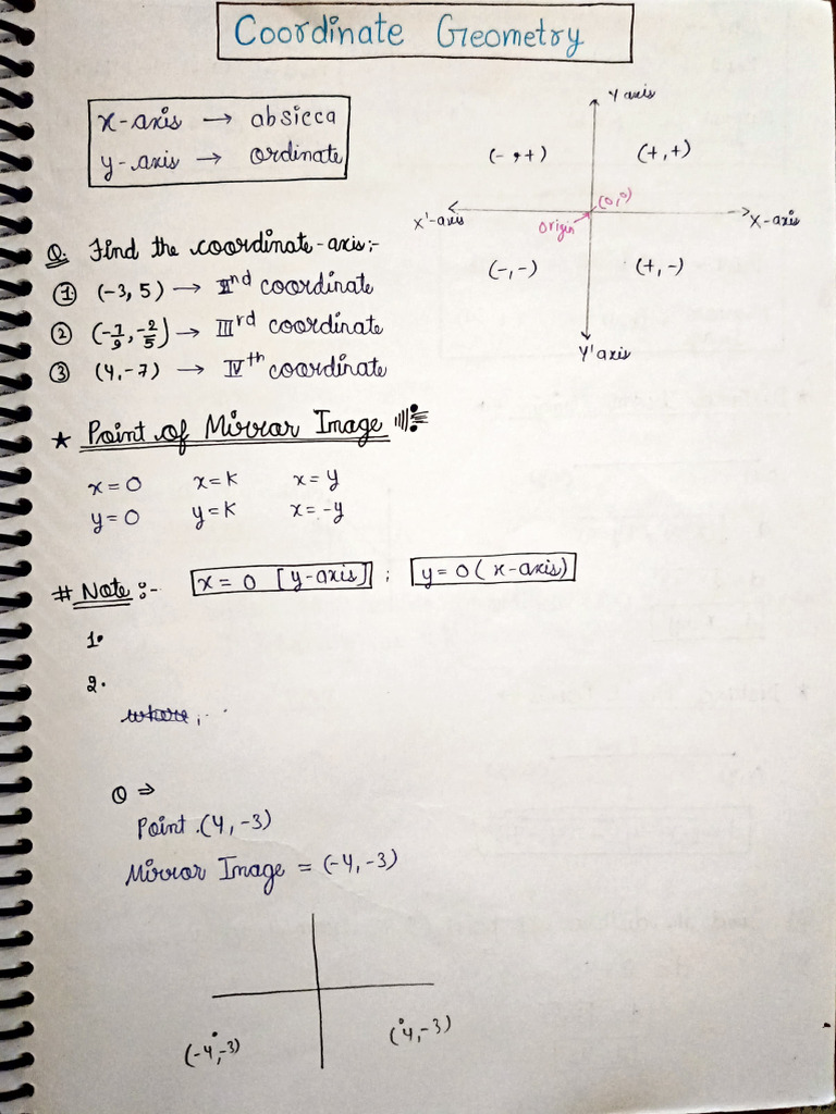 Coordinate Geometry | PDF