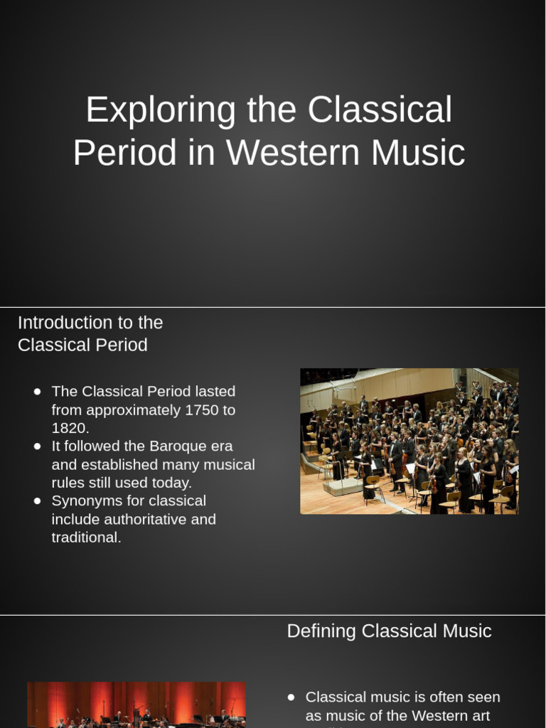 Music 10 - Classical Period | PDF | Classical Period (Music ...