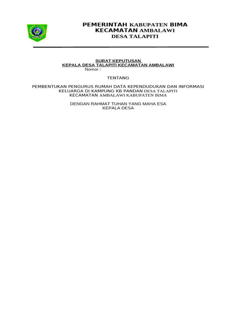 SK. Rumah DataKU | PDF