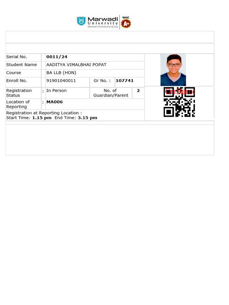 Convocation Pass | PDF