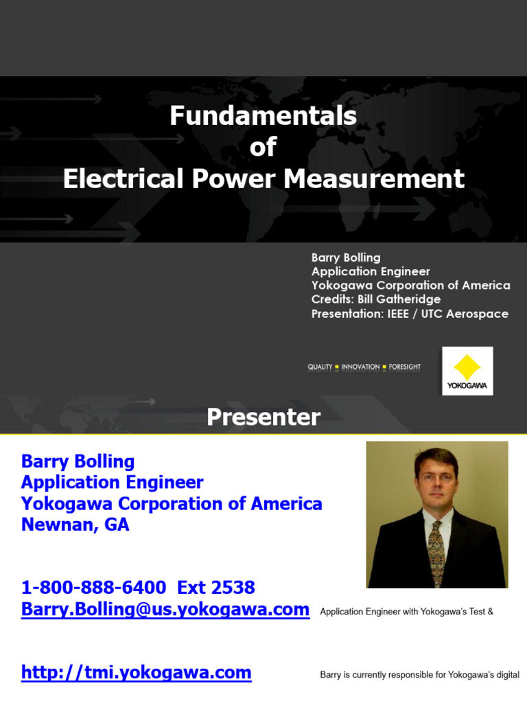 Electrical Power Measurement Guide | PDF | Electrical Engineering ...