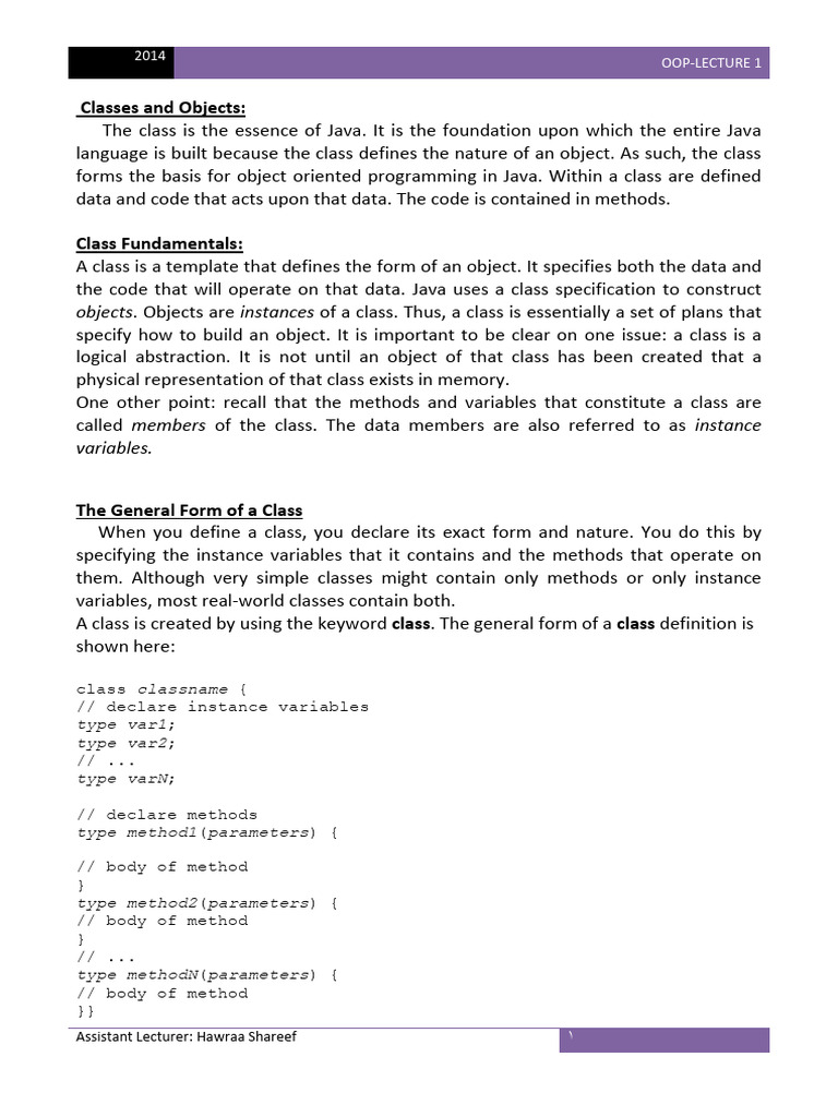 Publication 2 27909 1410 | PDF | Class (Computer Programming) | Method (Computer Programming)