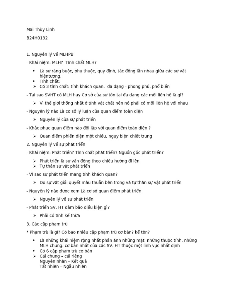 Bài Tập Các Nhân Số 5 (Mai Thùy Linh - b24h0132) | PDF