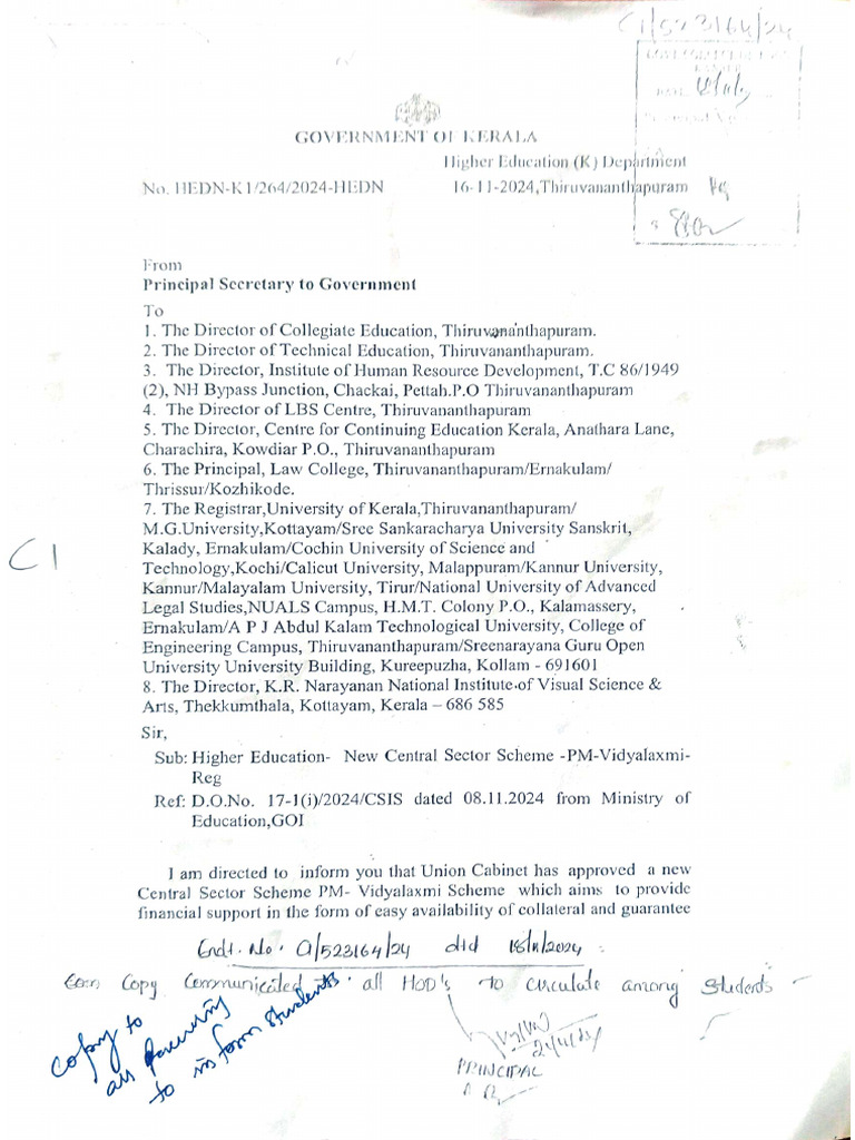 New Central Sector Scheme | PDF