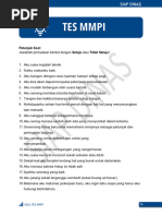 Tes Psikologi Mmpi Dan Jawabannya | PDF