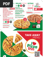 Pizza Inn Menu and Prices 2025 | PDF | Pizza | Beef