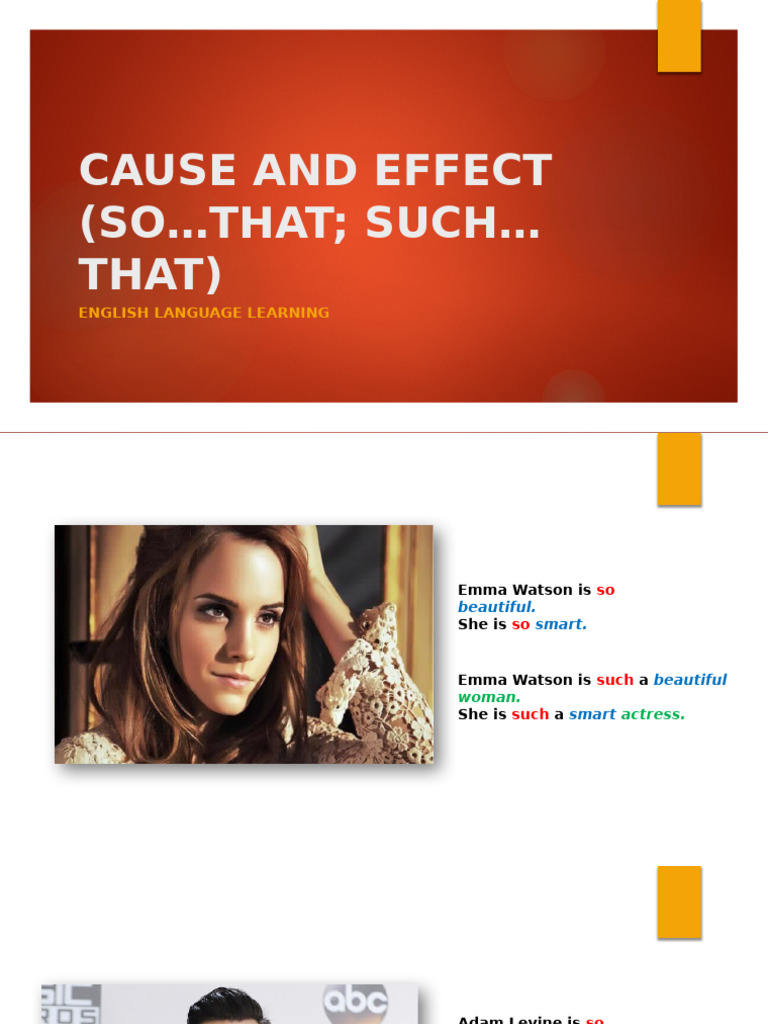 Cause and Effect PP TX | PDF | Noun | Adjective
