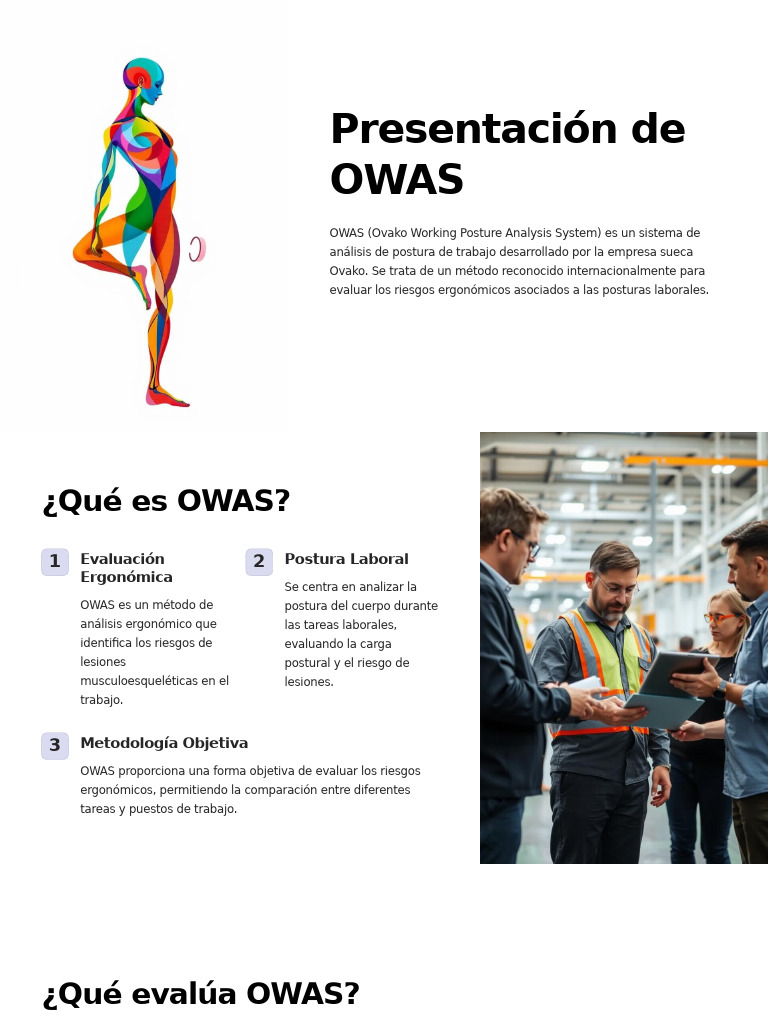 OWAS | PDF | Factores humanos y ergonomía