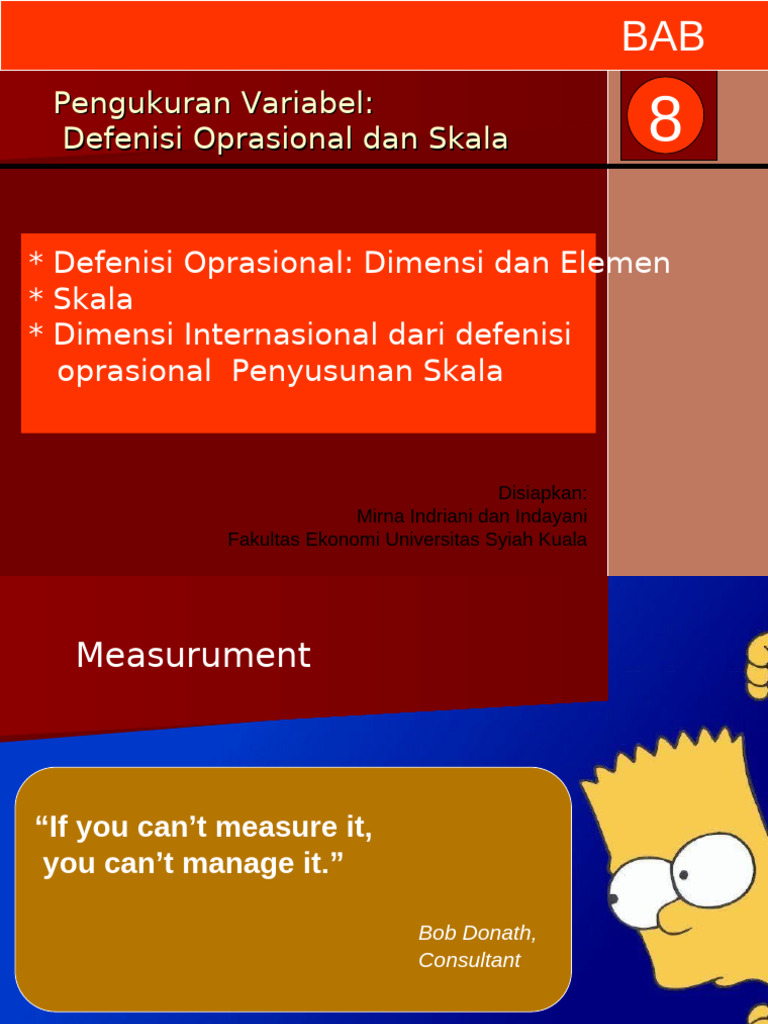 Bab8 Pengukuran Dan Skala | PDF