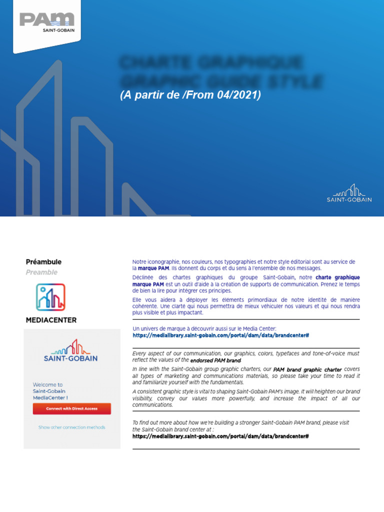 PAM Graphic Guide Charte Graphique 2021 | PDF | Modèle de couleur en ...