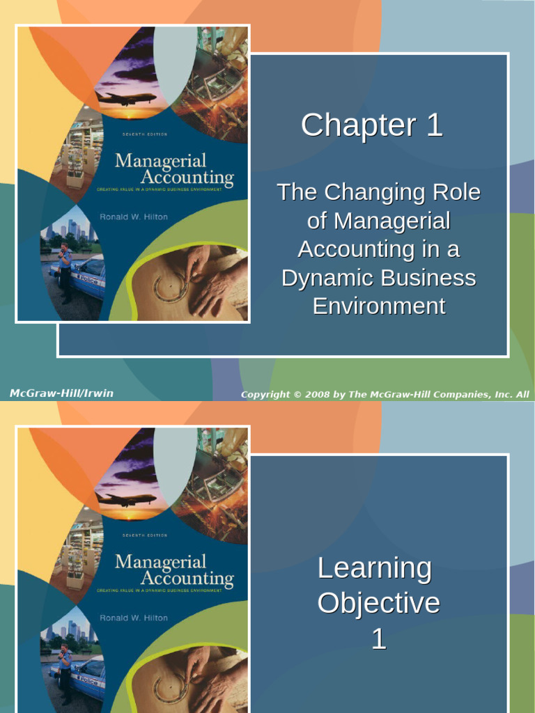 Managerial Accounting (Chapter 1) | PDF | Accounting | Management ...