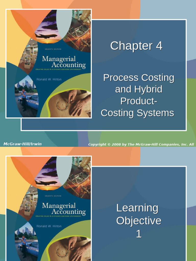 Managerial Accounting (Chapter 4) | PDF | Cost Of Goods Sold | Inventory