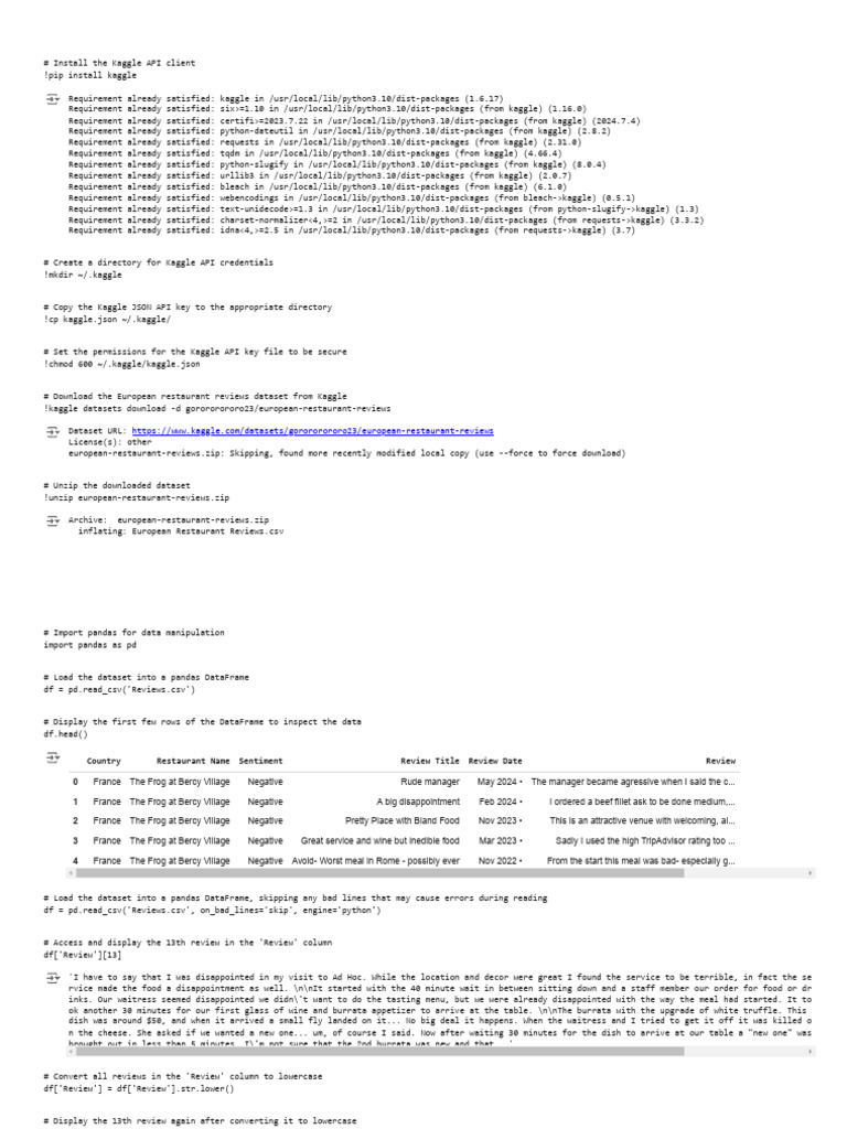 Practical 2 Colab | PDF | Waiting Staff | Zip (File Format)