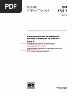 Iso 5725 1 2023 | PDF | Précision | Organisation internationale de normalisation
