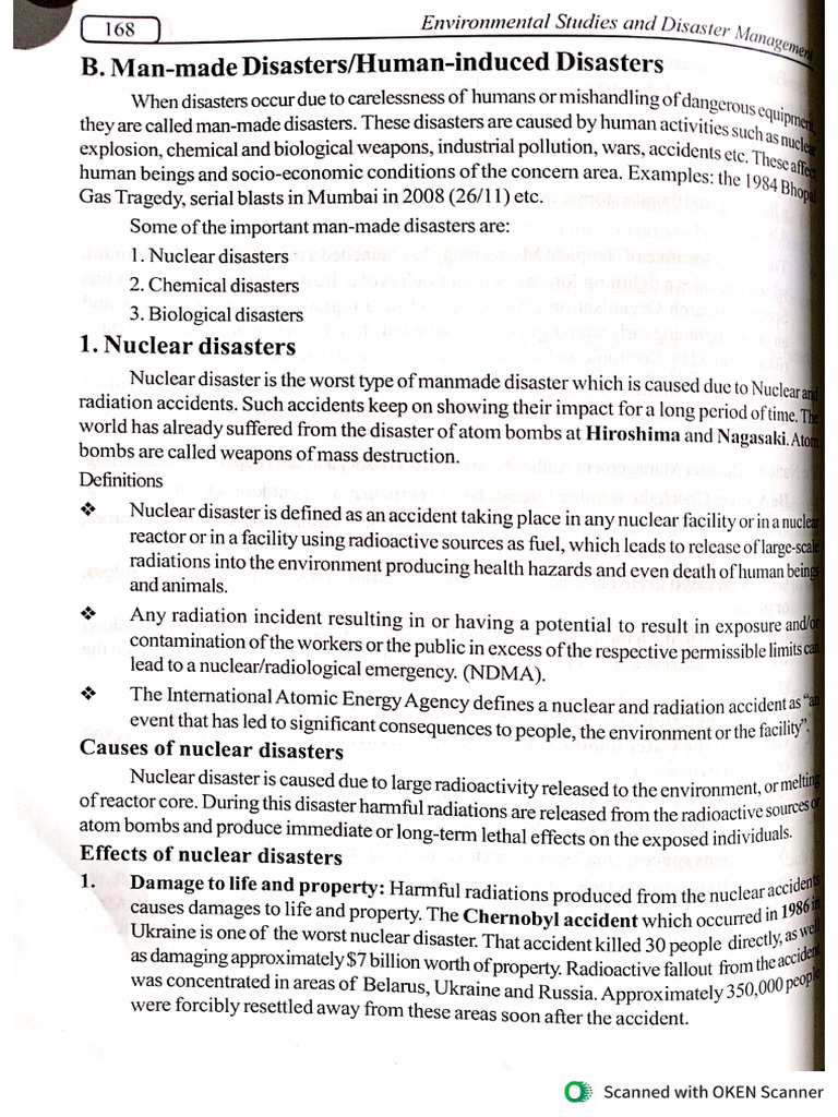 Manmade Disaster | PDF