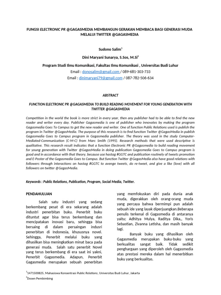 Teori Computer Mediated Communication | PDF