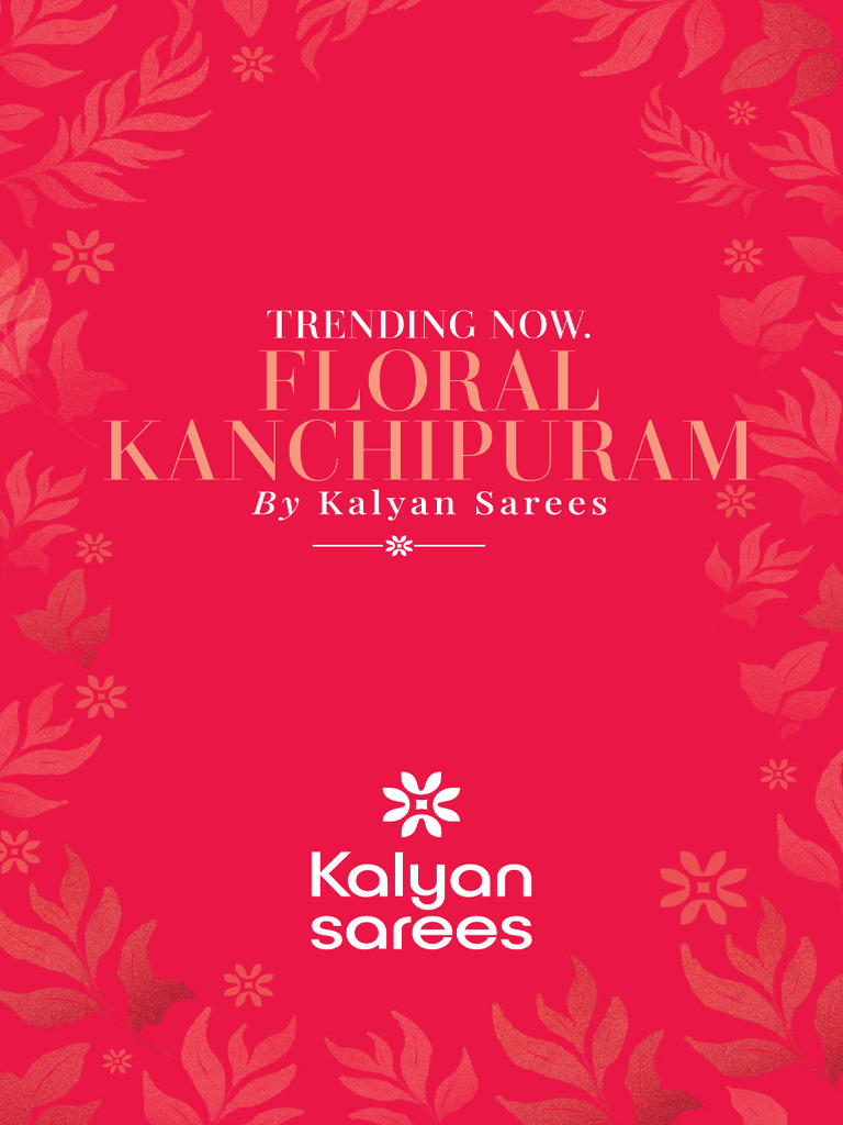 Kalyan Sarees Floral Kanchipuram E Brochure | PDF