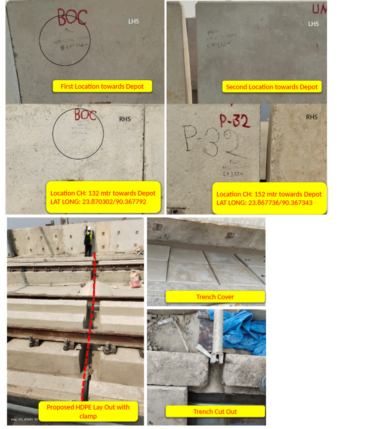 Depot Location and HDPE Layout Details | PDF