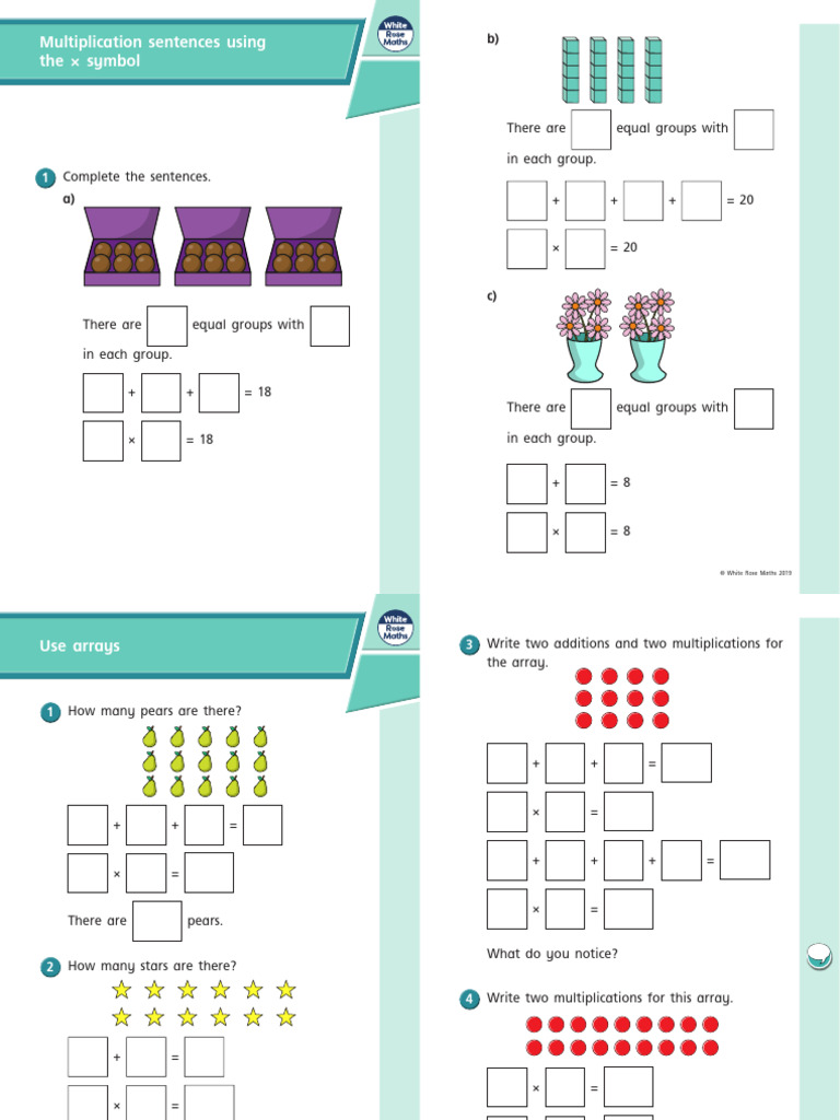 Year 2 Activities Merged | PDF | Mathematics