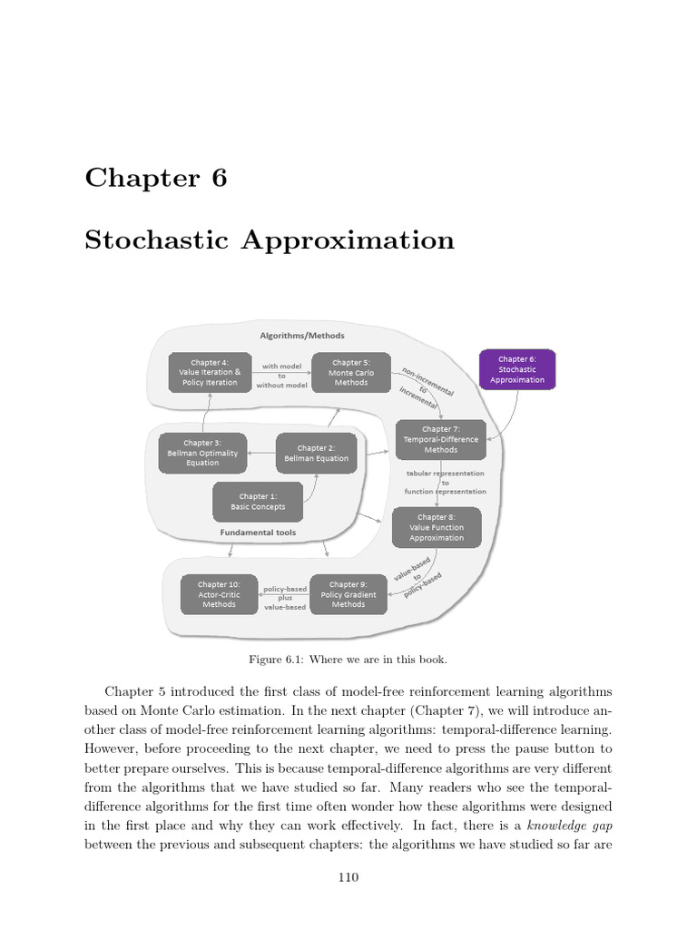 3 - Chapter 6 Stochastic Approximation | PDF | Mathematical Optimization | Estimator