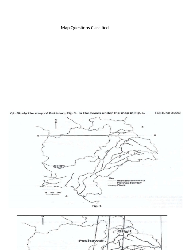 Map Reading for Geographers | PDF