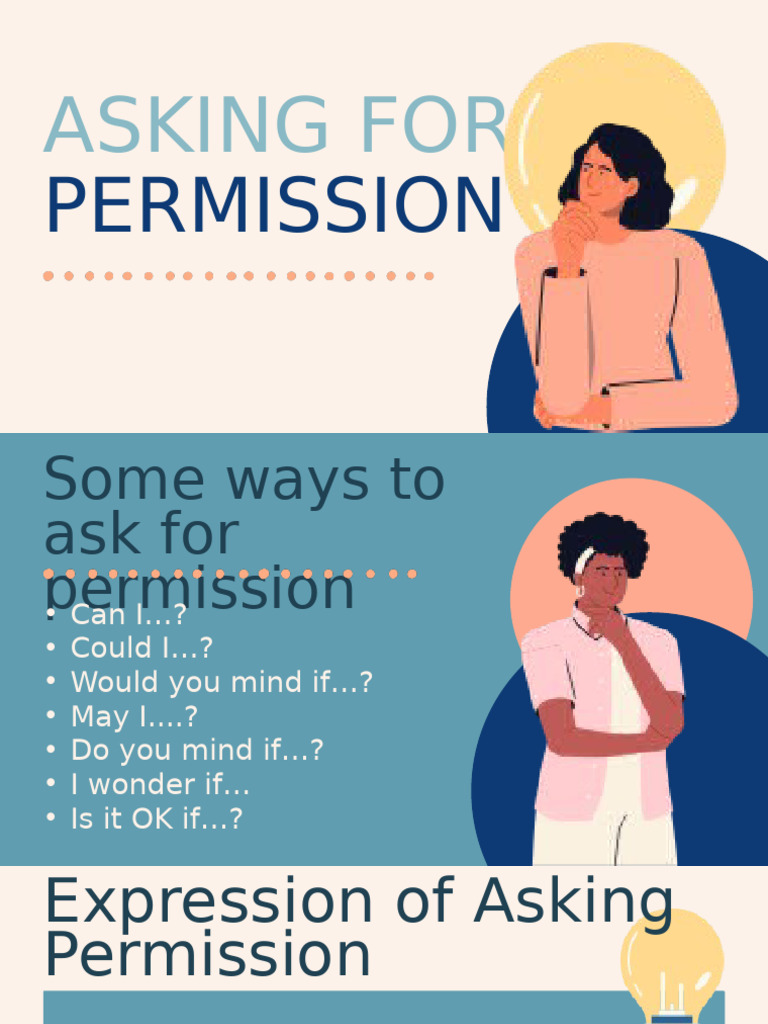 Effective Ways to Ask for Permission | PDF