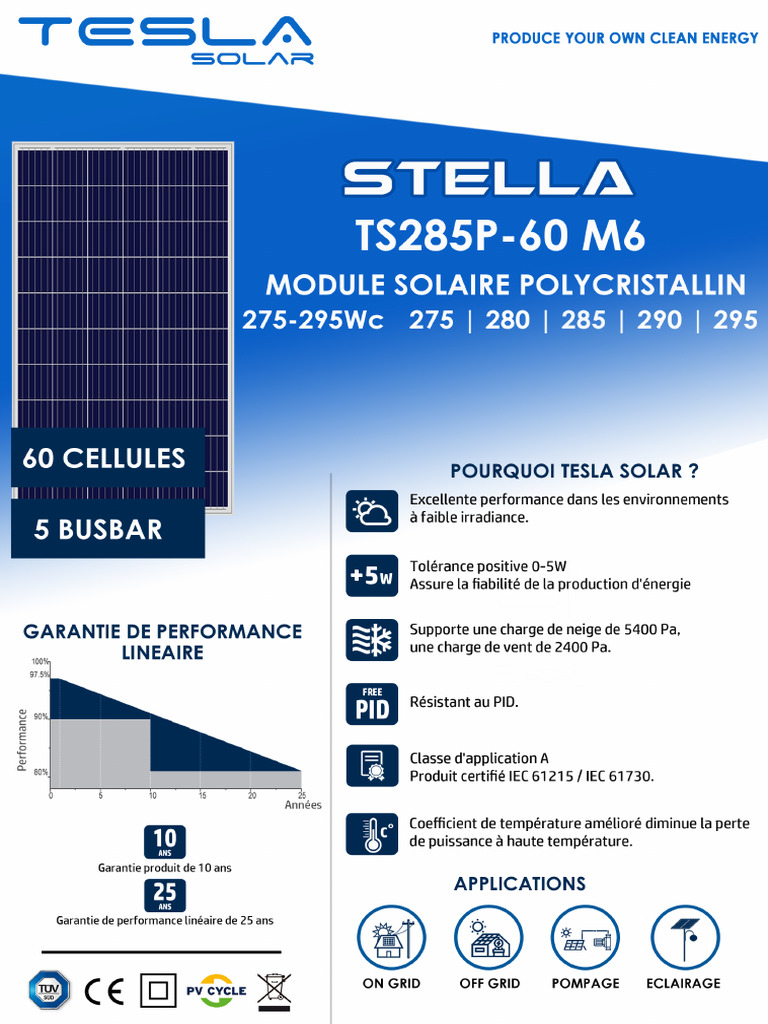 Tesla Stella 285 Poly 1 | PDF