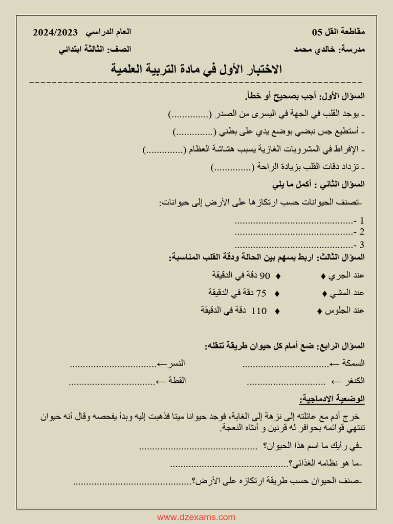 Dzexams 3ap Technologie 132517 | PDF