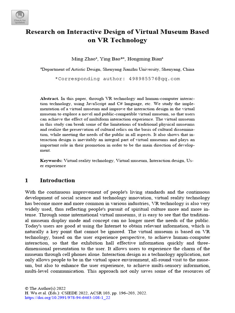 Sha File PDF | PDF | Virtual Reality | Human–Computer Interaction