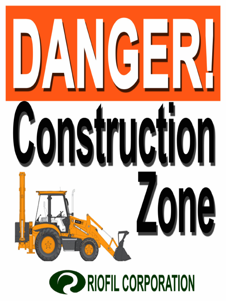 Danger - Construction Zone | PDF