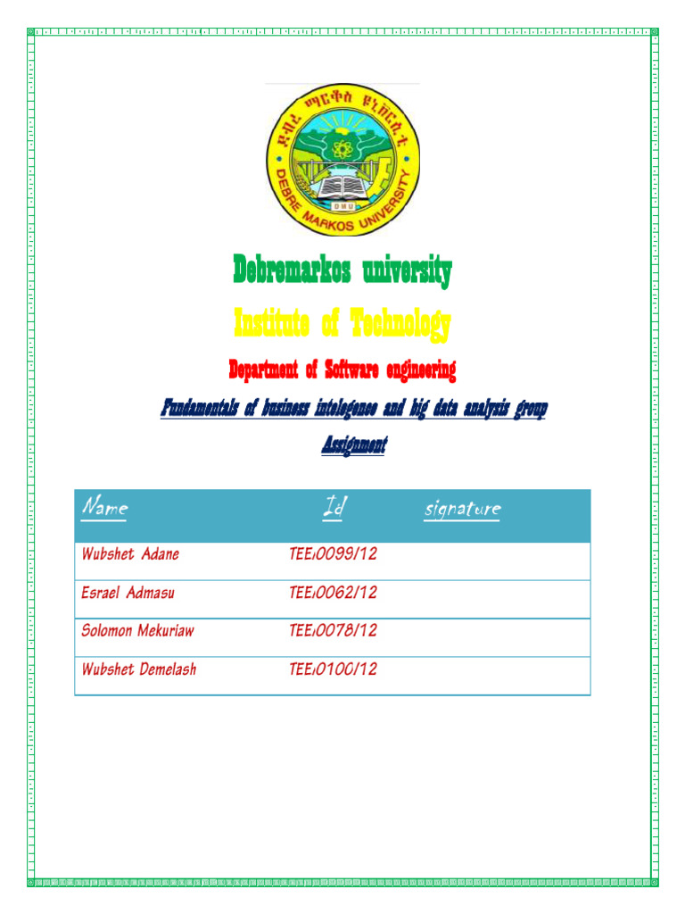 Assignment Distributed Data Mining | PDF | Apache Hadoop | Apache Spark