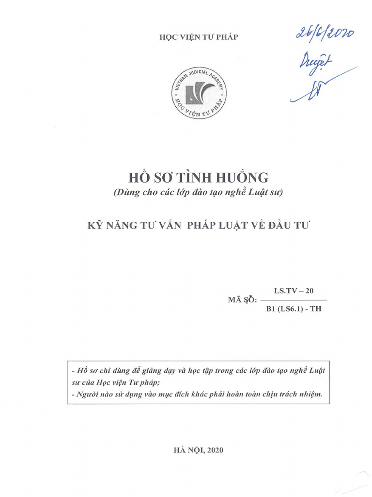 LS - TV20 TVĐT | PDF