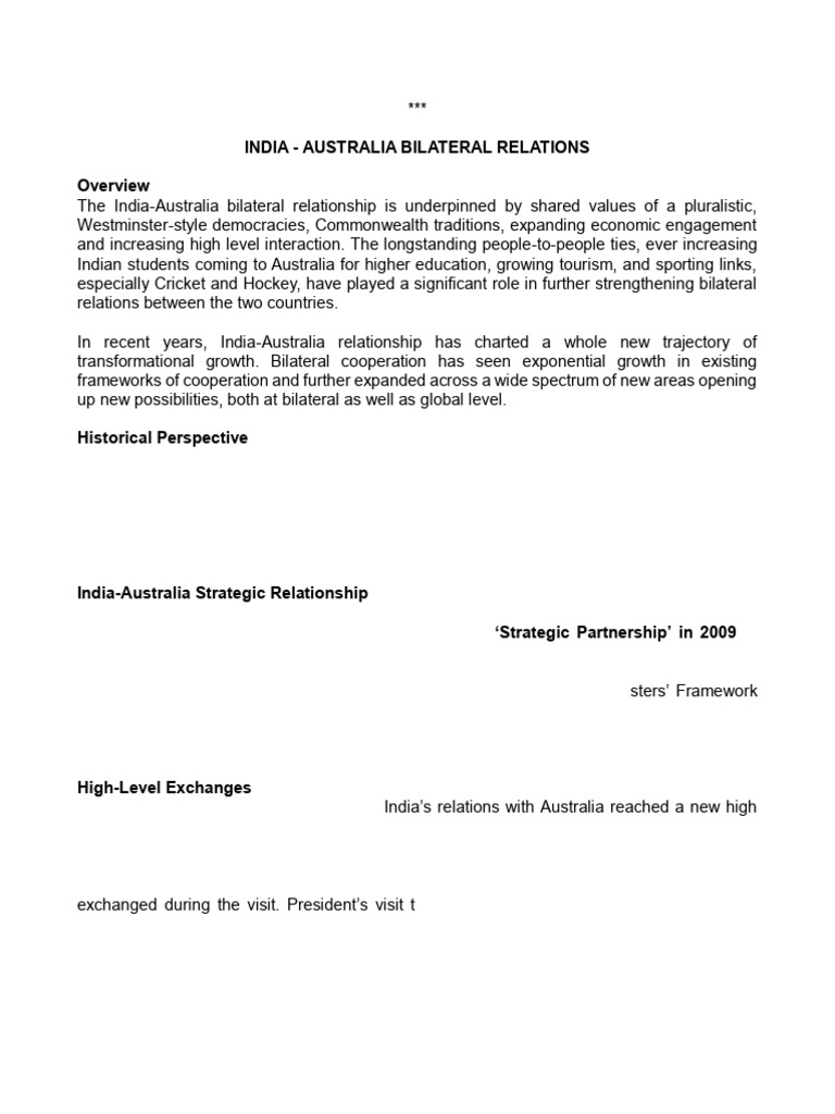 Aus Brief 2023 | PDF | Australia