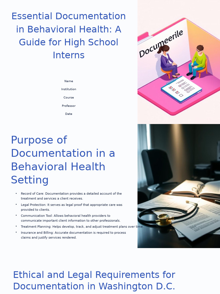 Behavioral Health Docs for Interns | PDF | Electronic Health Record ...