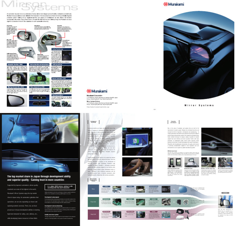 Mirror System Manufacturing Process Overview | PDF | Mirror | Printed ...