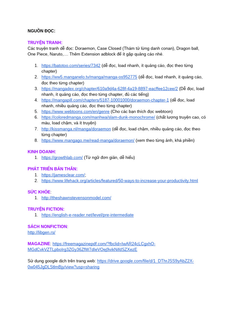 Các Ngu N H TR | PDF